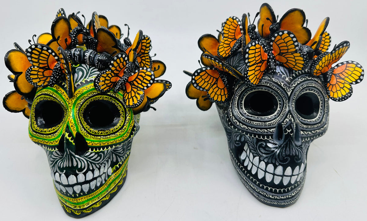 castillo-metallic-monarch-butterfly-skull-medium-castillo-family-487322 ...