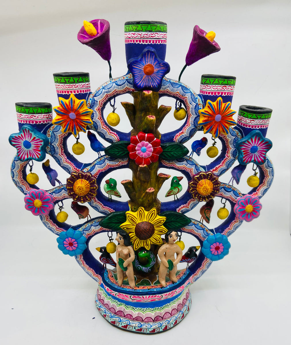 exceptional-5-candle-tree-of-life-with-birds-milagros-seattle-987848 ...