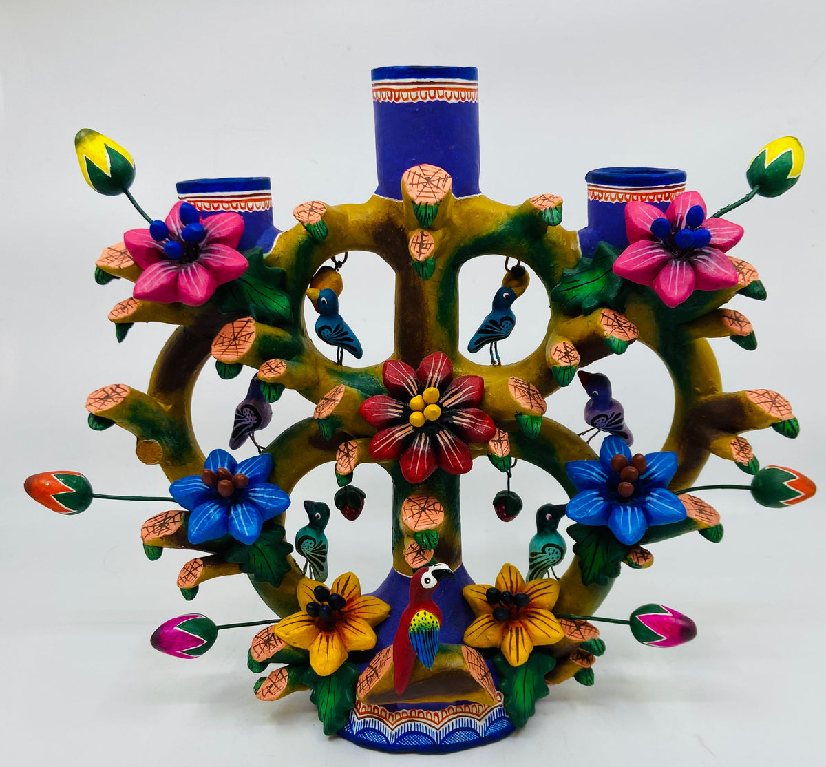 whimsical-3-candle-tree-of-life-with-birds-milagros-seattle-973151 ...